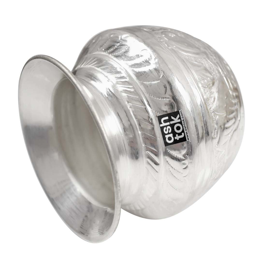 German Silver Lota handcrafted, Kalash, Pooja Lota, Puja Lota, Karwach ...